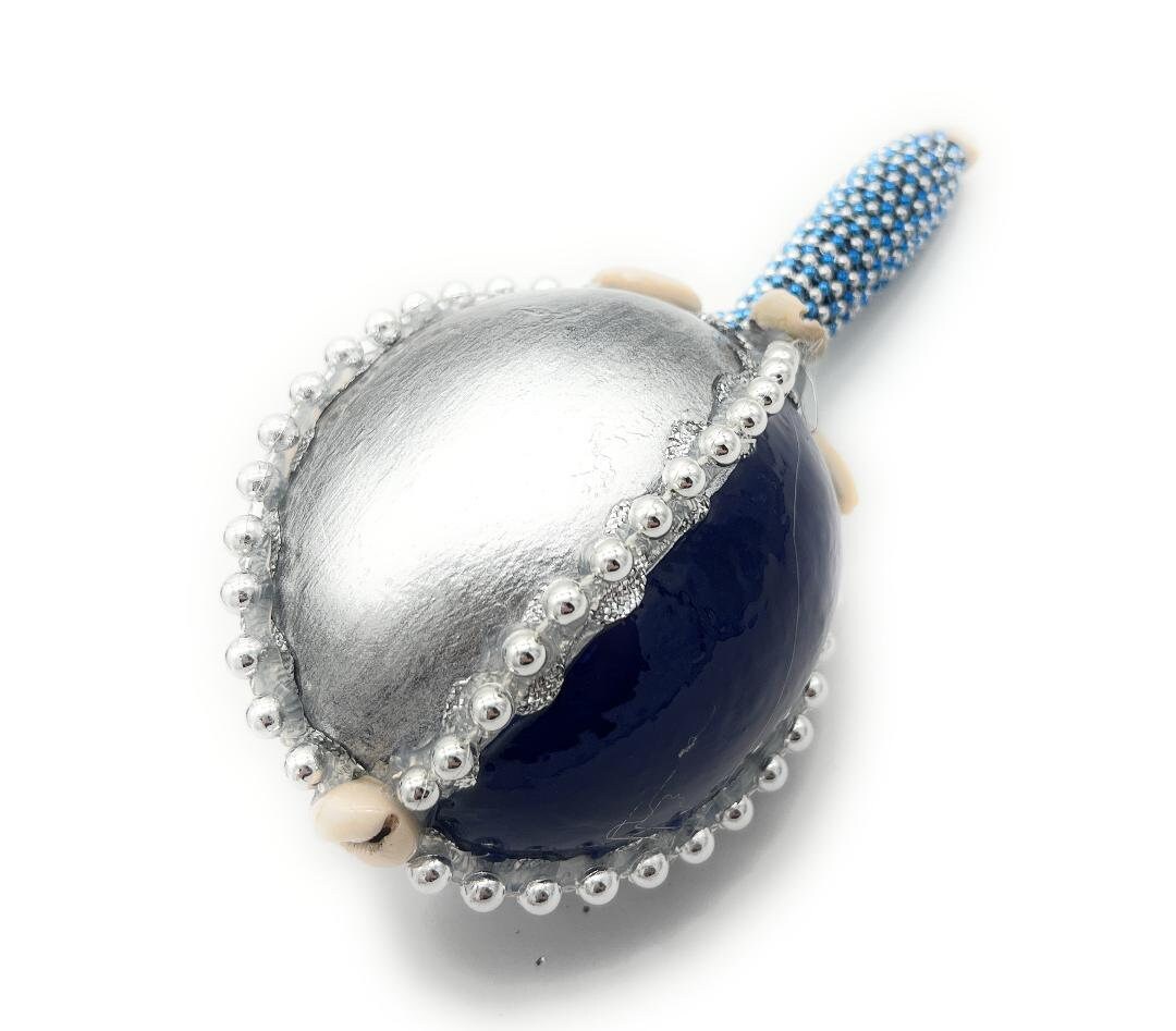 YEMAYA - Santeria Bead Decorated Maraca - Etsy