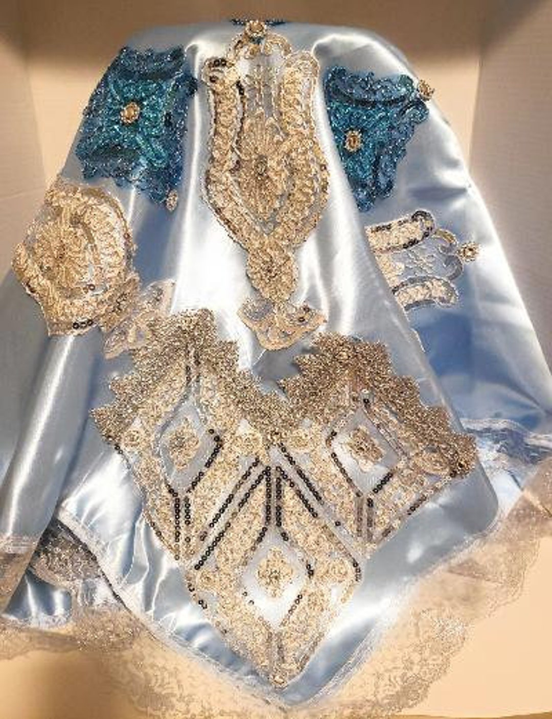 YEMAYA ACHABA Altar Mantal/cloth Panuelo De Altar Para Los - Etsy