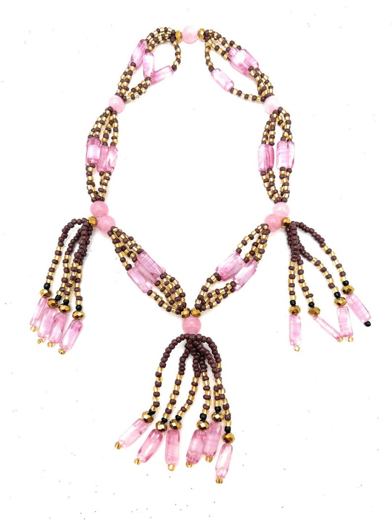 OBBA Santeria Bead Maso Small With Pink Quartz para - Etsy