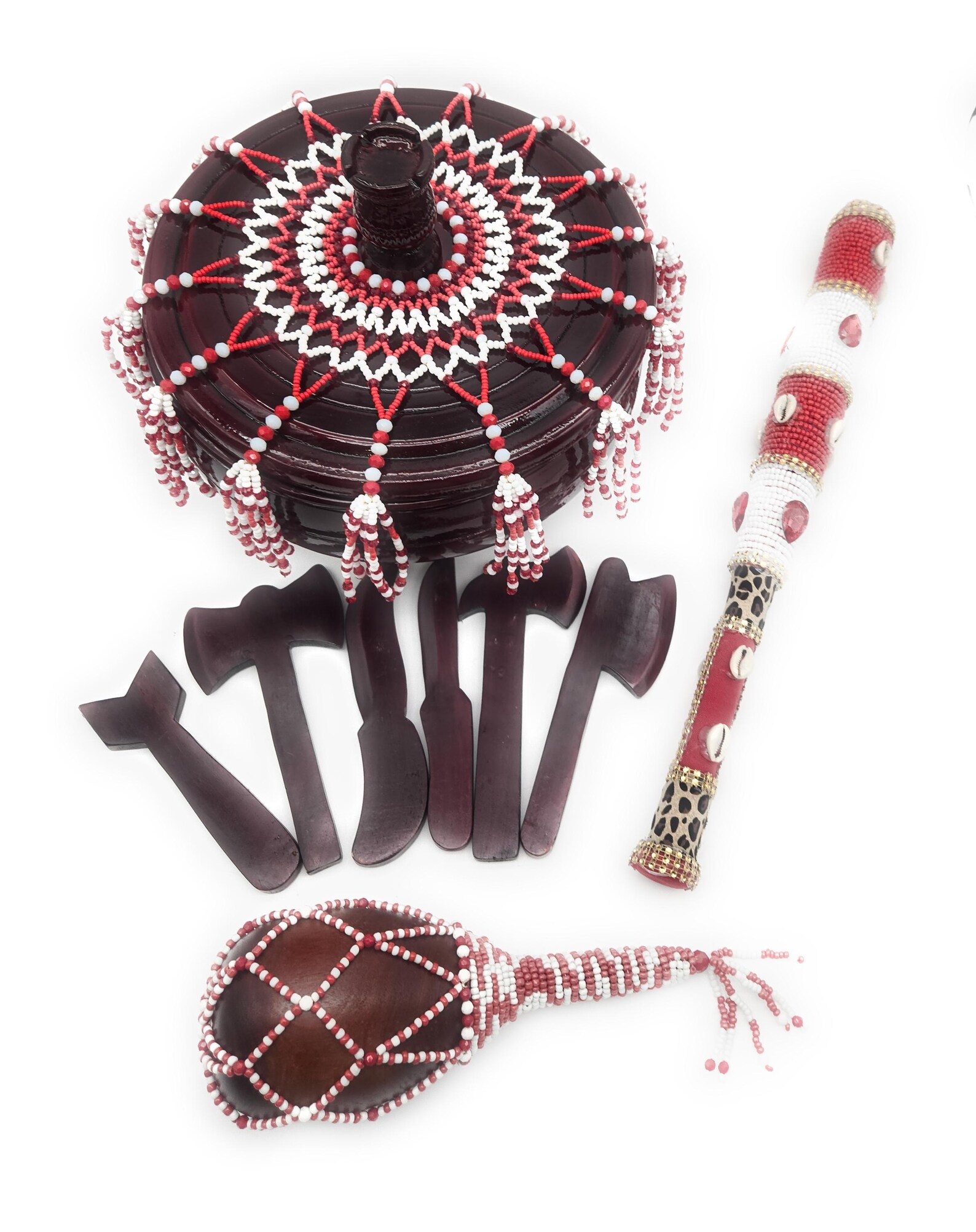SHANGO - Santeria Shango Batea Set - Etsy