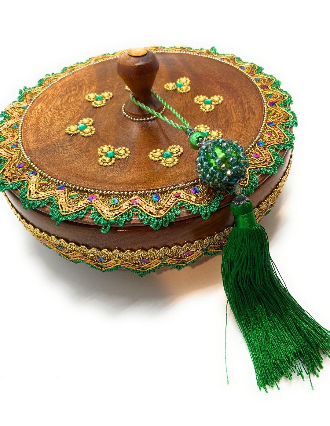 ORULA Santeria Decorated Orula Kofa De Madera - Etsy