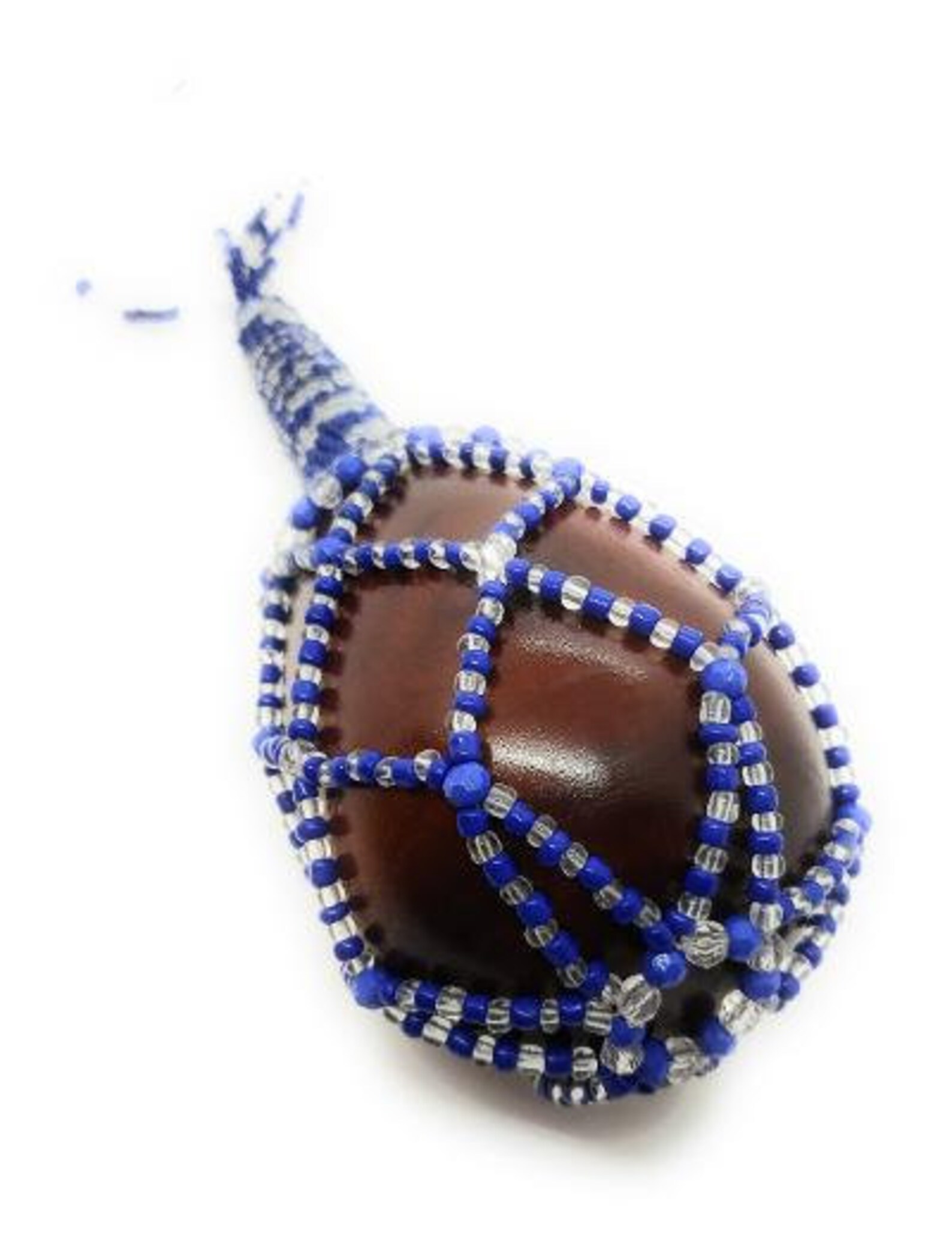 YEMAYA - Santeria Bead Decorated Wood Maraca - Etsy