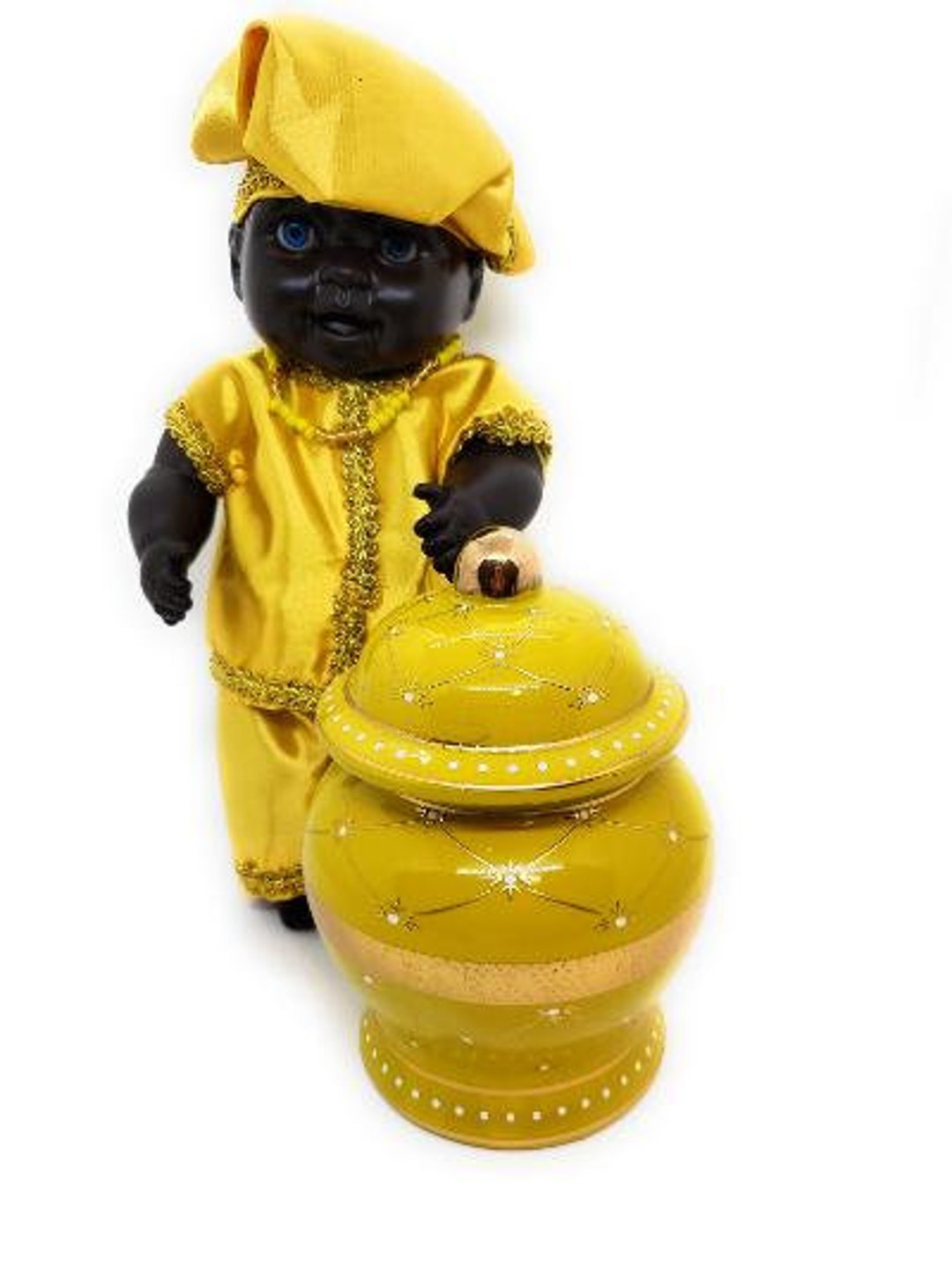 OSHUN Santeria Yalorde Ideu Con Potiche De Ceramica - Etsy