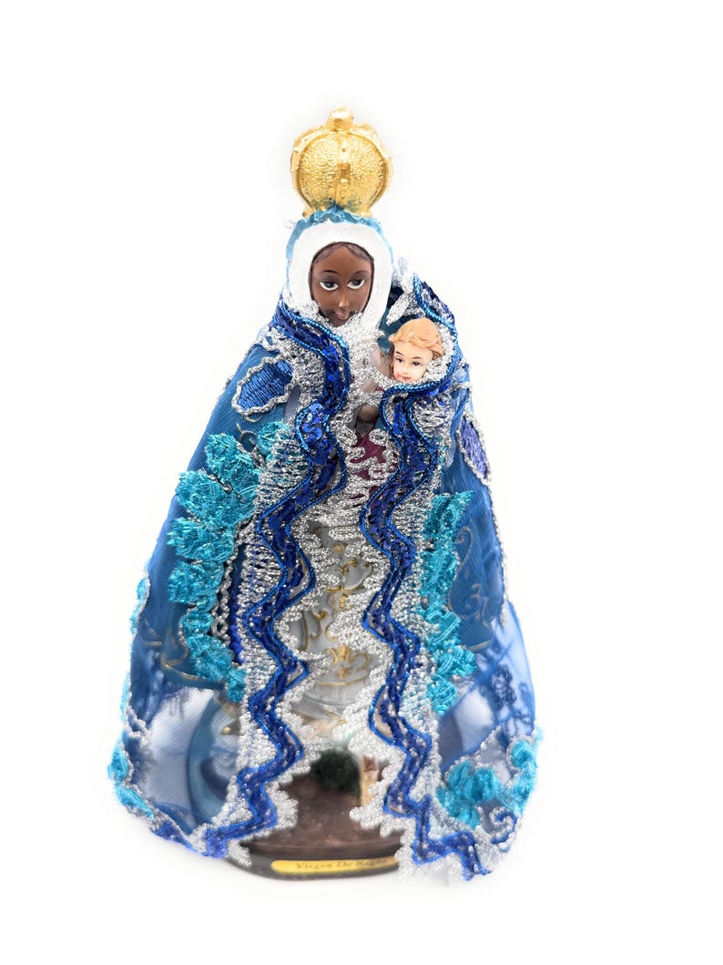 Religious Saint Statues - Catholic/santeria/christian (female), Hand ...