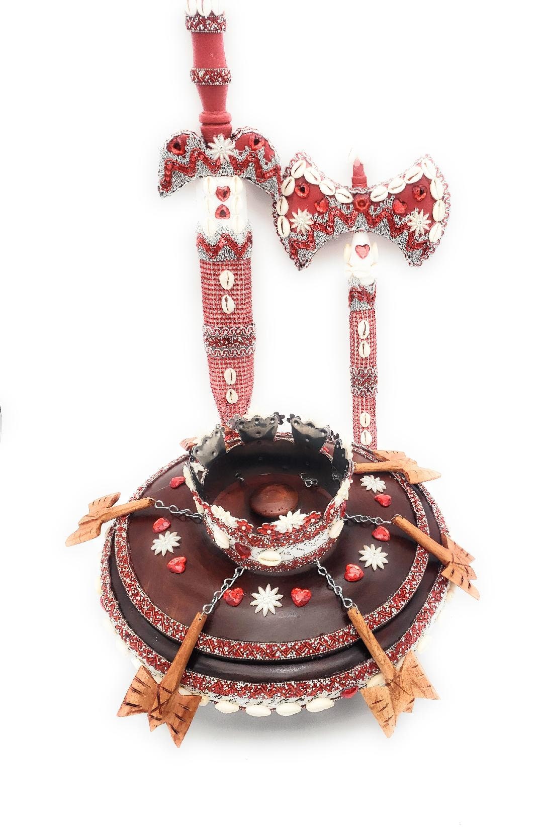 SHANGO Santeria Shango Batea Set - Etsy
