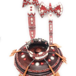 SHANGO Santeria Shango Batea Set - Etsy