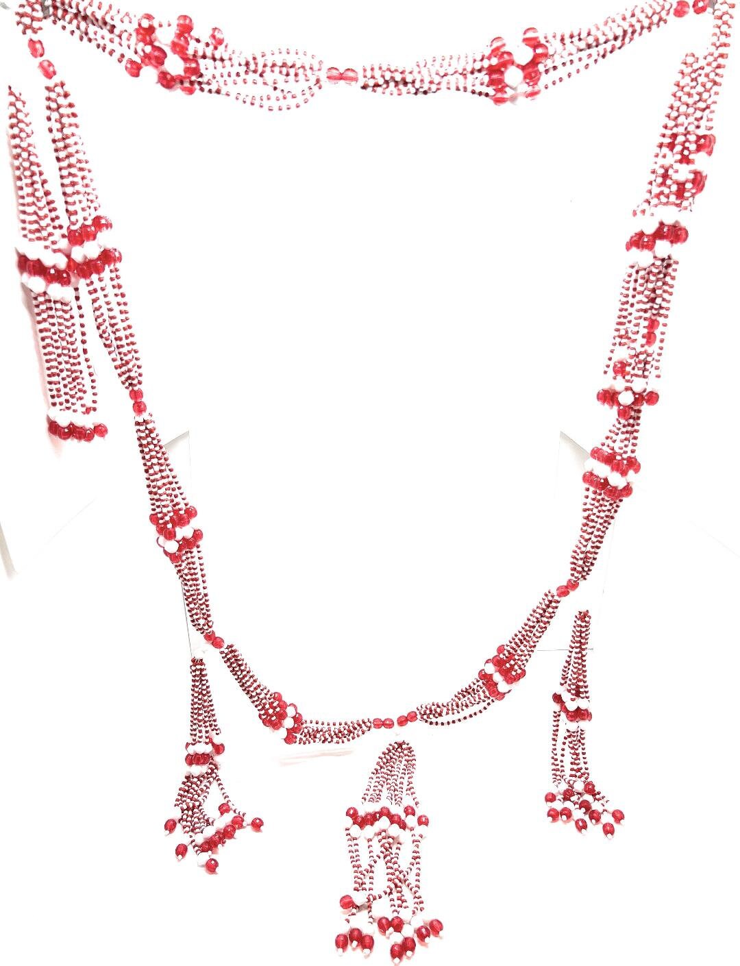 SHANGO - Santeria Bead Maso De Shango Para Santo (grande) - Etsy