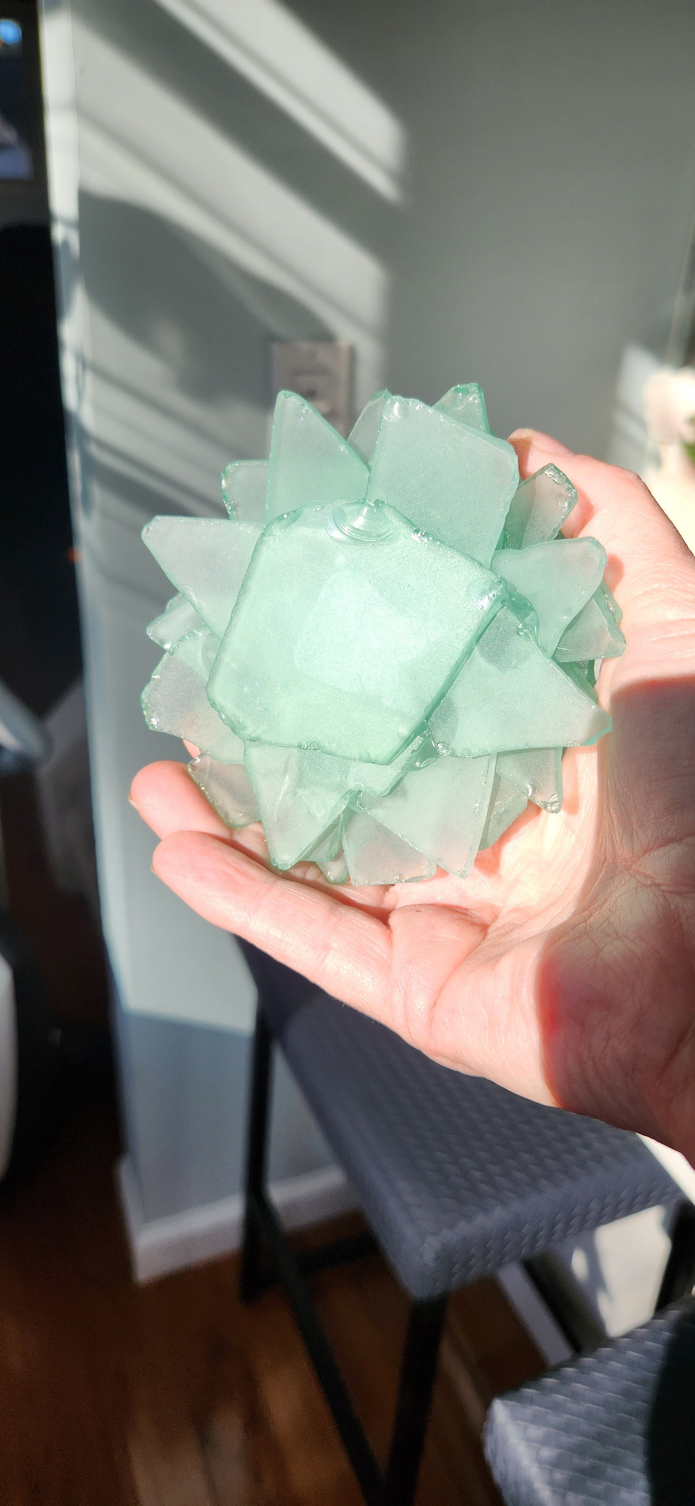 Seafoam Green Sea Glass Tree Coastal Decor - Etsy