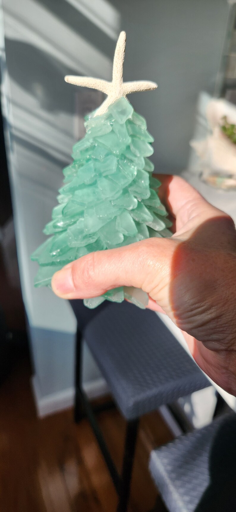 Seafoam Green Sea Glass Tree Coastal Decor - Etsy