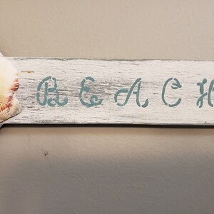 Beach Arrow Sign With Shells and Coral - Etsy