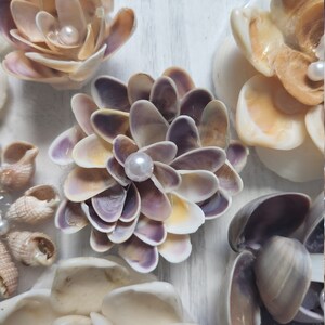 Seashell Flowers Bouquet - Etsy