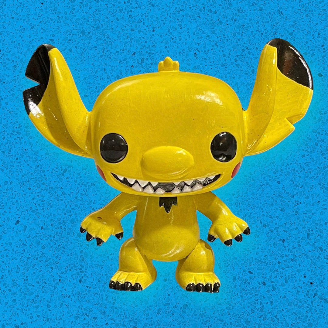 Custom Vinyl Figure Stitchachu Mashup - Etsy