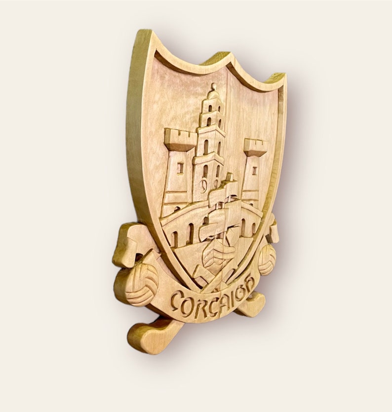 Cork GAA Wood Crest GAA Logo Gaelic Football Crest Hurling - Etsy Ireland