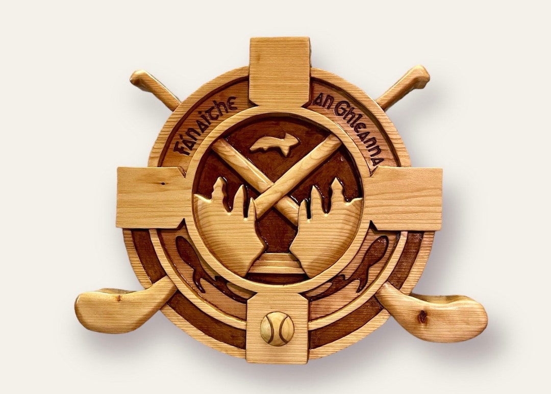 Wood GAA Crest Hurling Crest Gaelic Football Crest Glen Rovers Gaa Wood ...