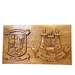 Hand Carved GAA Crest Wood Sign: Ballymun Kickhams & Dublin - Etsy
