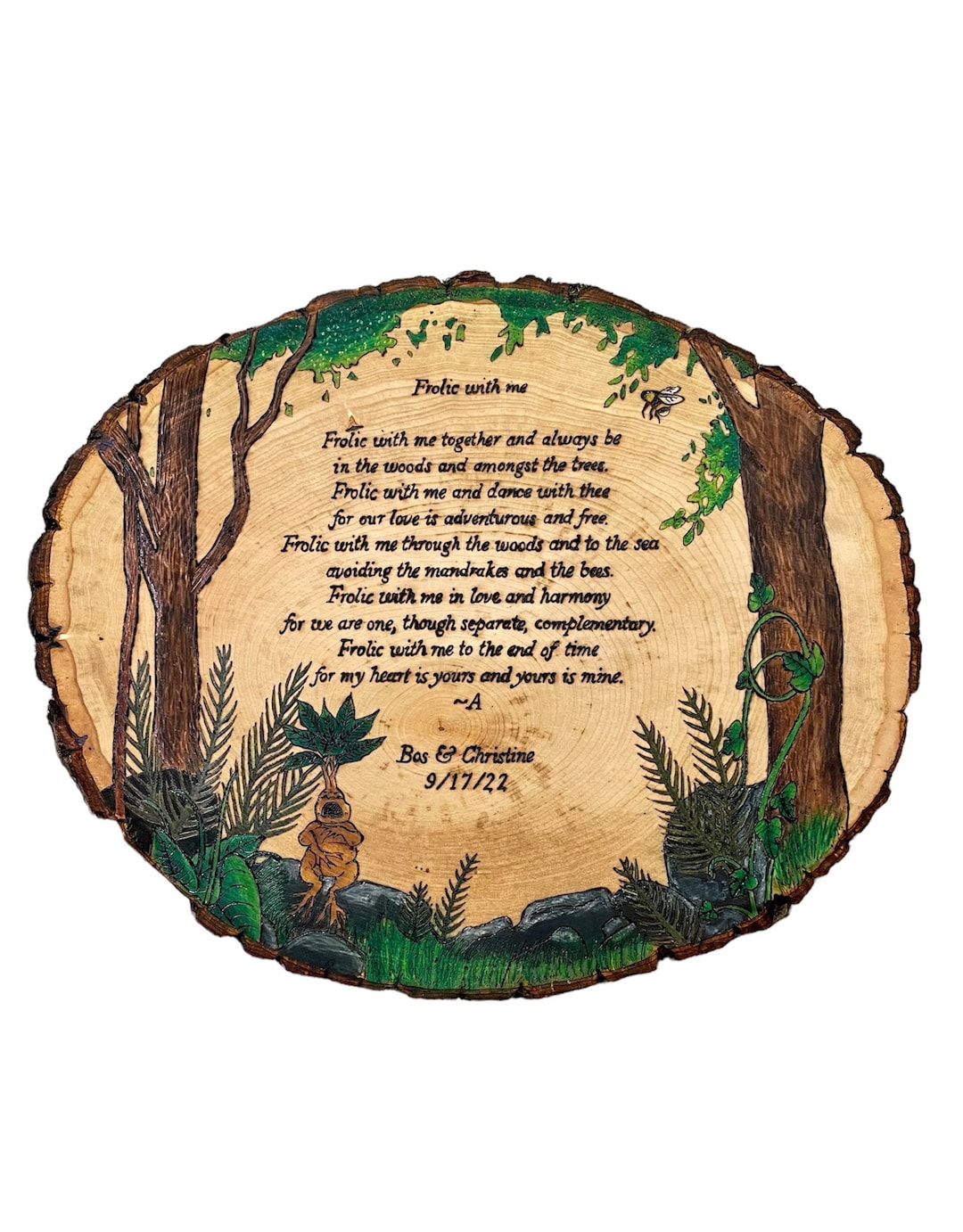 Poem Pyrography Poem Wood Burning Lyrics Quote Forest Wood Burning ...