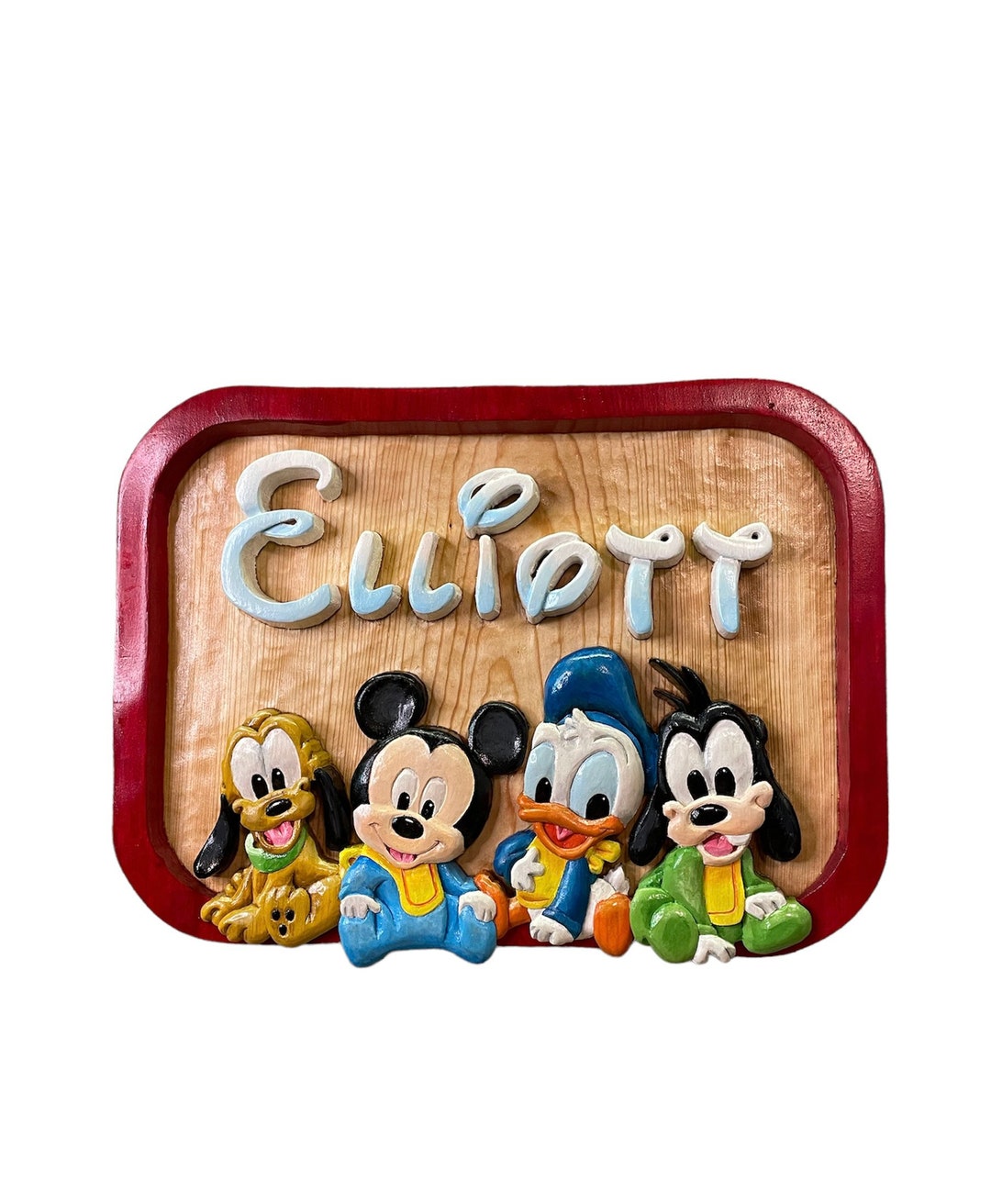 Kids Bedroom Sign Personalised Cartoon Character Sign Movie Character ...