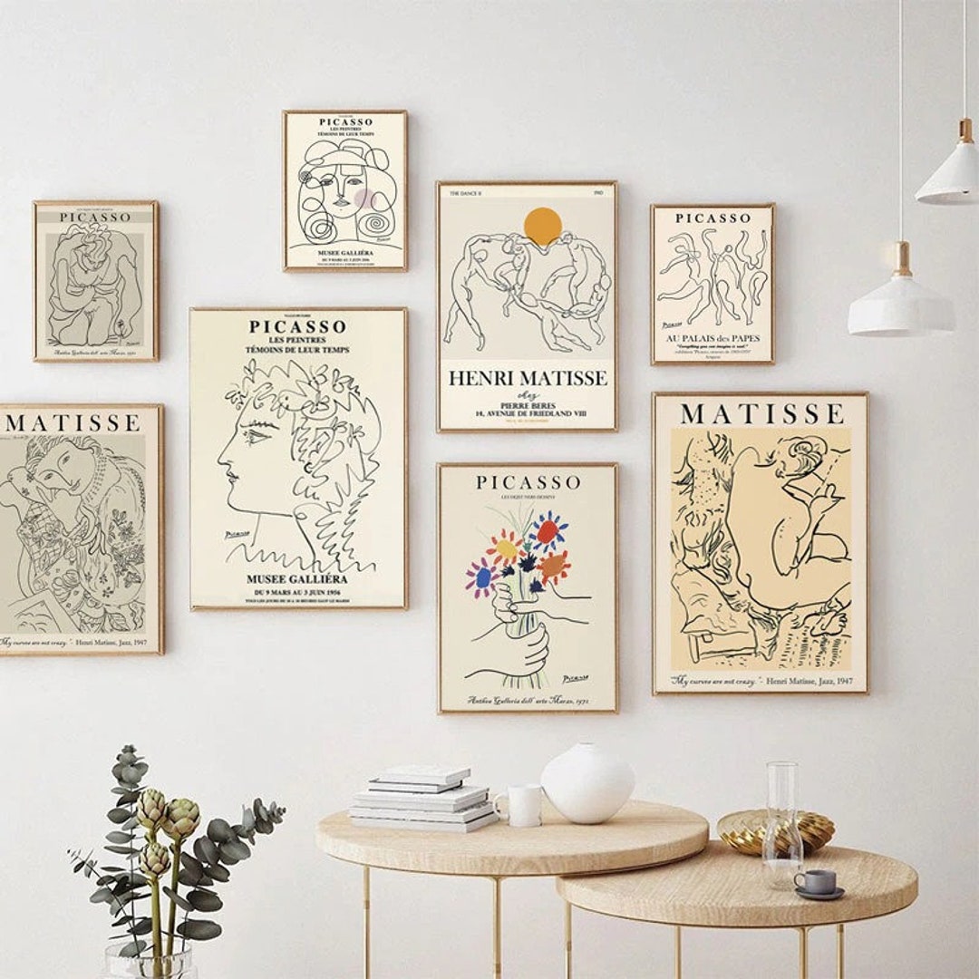 Canvas Wall Decor Name Print Gift Matisse Prints Large Matisse - Etsy