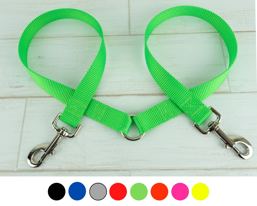 Heavy Duty Double Dog Leash Splitter Two Dog Leash Extender - Etsy
