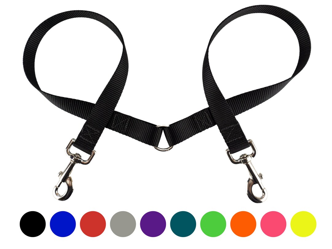 Heavy Duty Double Dog Leash Splitter Two Dog Leash Extender - Etsy