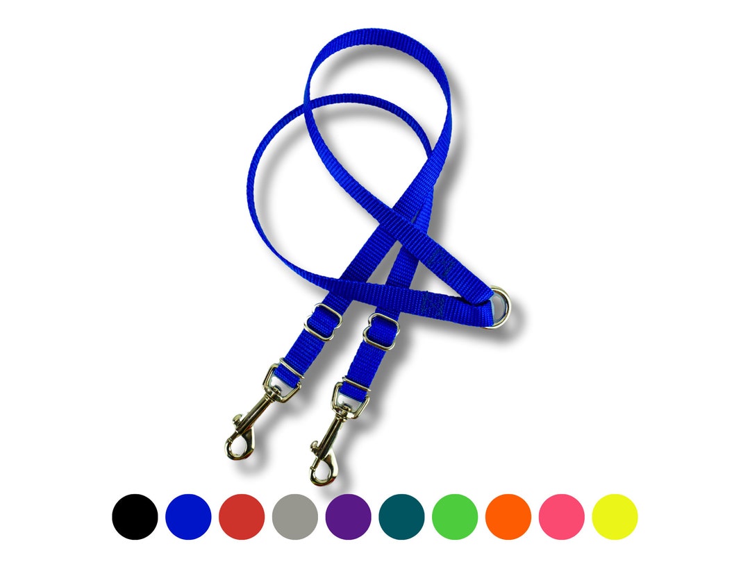 Adjustable Lightweight Leash Splitter for Small Dogs, Double Dog Leash ...