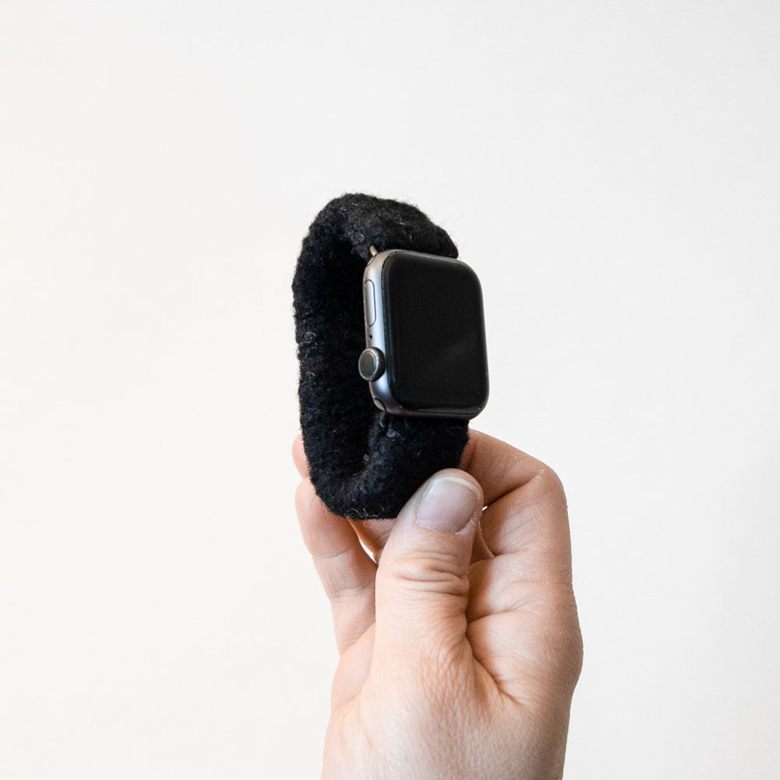 Apple Watch Band Felted Wool Apple Watch Band Stretch - Etsy