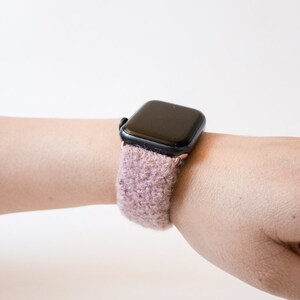 Apple Watch Band Felted Wool Apple Watch Band Stretch - Etsy