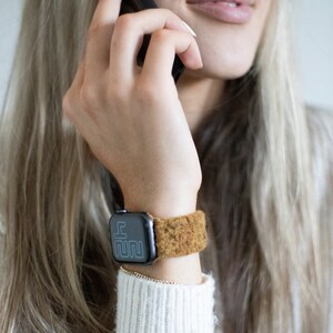 Apple Watch Band Felted Wool Apple Watch Band Stretch Comfortable Watch ...