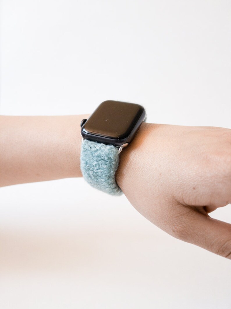 Apple Watch Band Felted Wool Apple Watch Band Stretch - Etsy