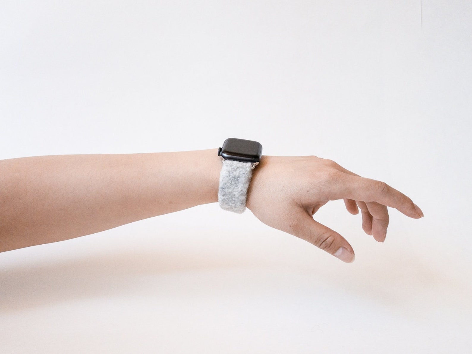 Apple Watch Band Felted Wool Apple Watch Band Stretch - Etsy