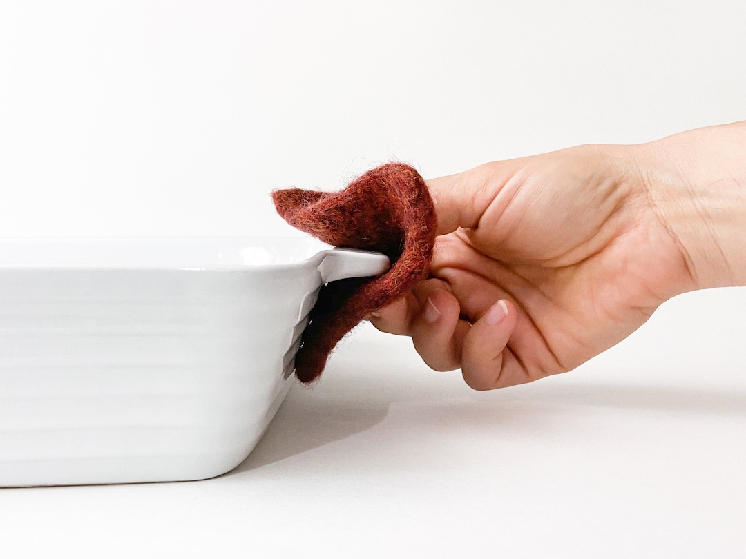 Mini Hot Pad | Wool Felt | Eco Friendly Kitchen Decor | Pack of 2 - Etsy