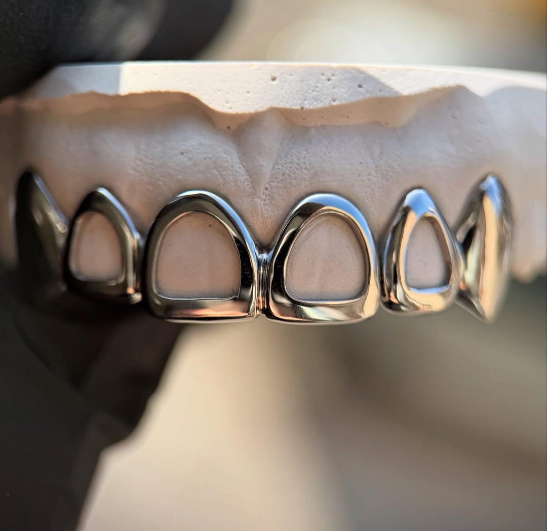 Top Teeth Open-face Grill - Etsy