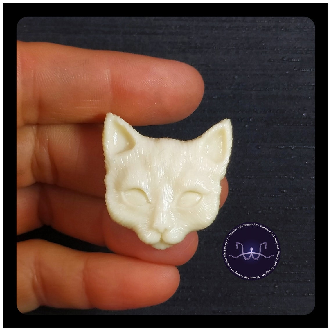 30mm tiny cat head mold silicone mold 4 variations | Etsy