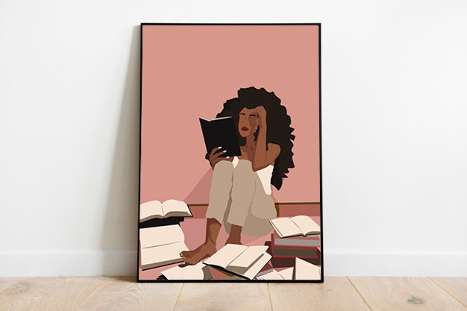 Black Excellence Poster Books Black Girl Magic Wall Art - Etsy