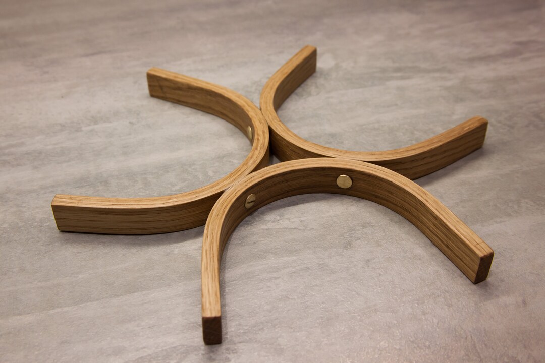 Steam Bent Wood Trivet, Table Protector - Etsy