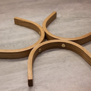 Steam Bent Wood Trivet, Table Protector - Etsy