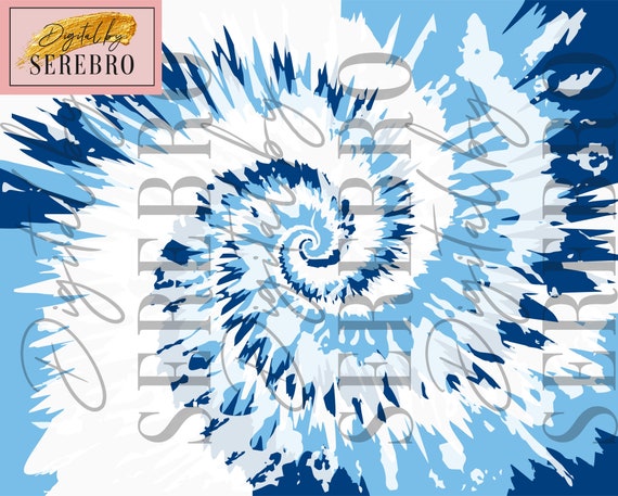 Blue Tie Dye Tie Dye Digital Paper Png Tie Dye Png Tie Dye - Etsy