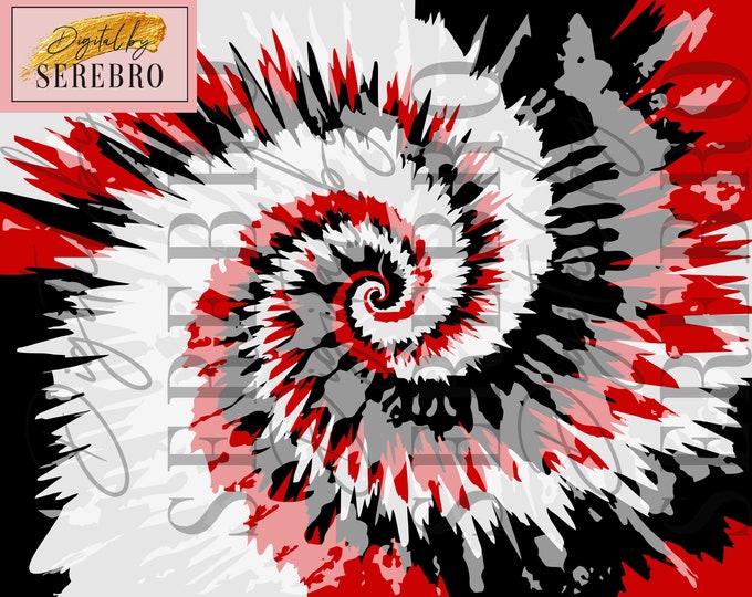 Red Black Tie Dye Tie Dye Digital Paper Png Tie Dye Png Tie - Etsy