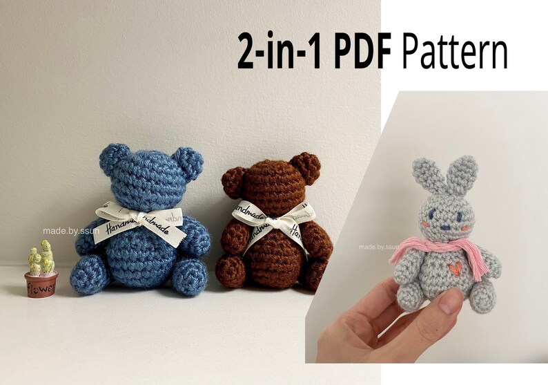 PDF Pattern bundle Easy Crochet Amigurumi Patterns | Etsy