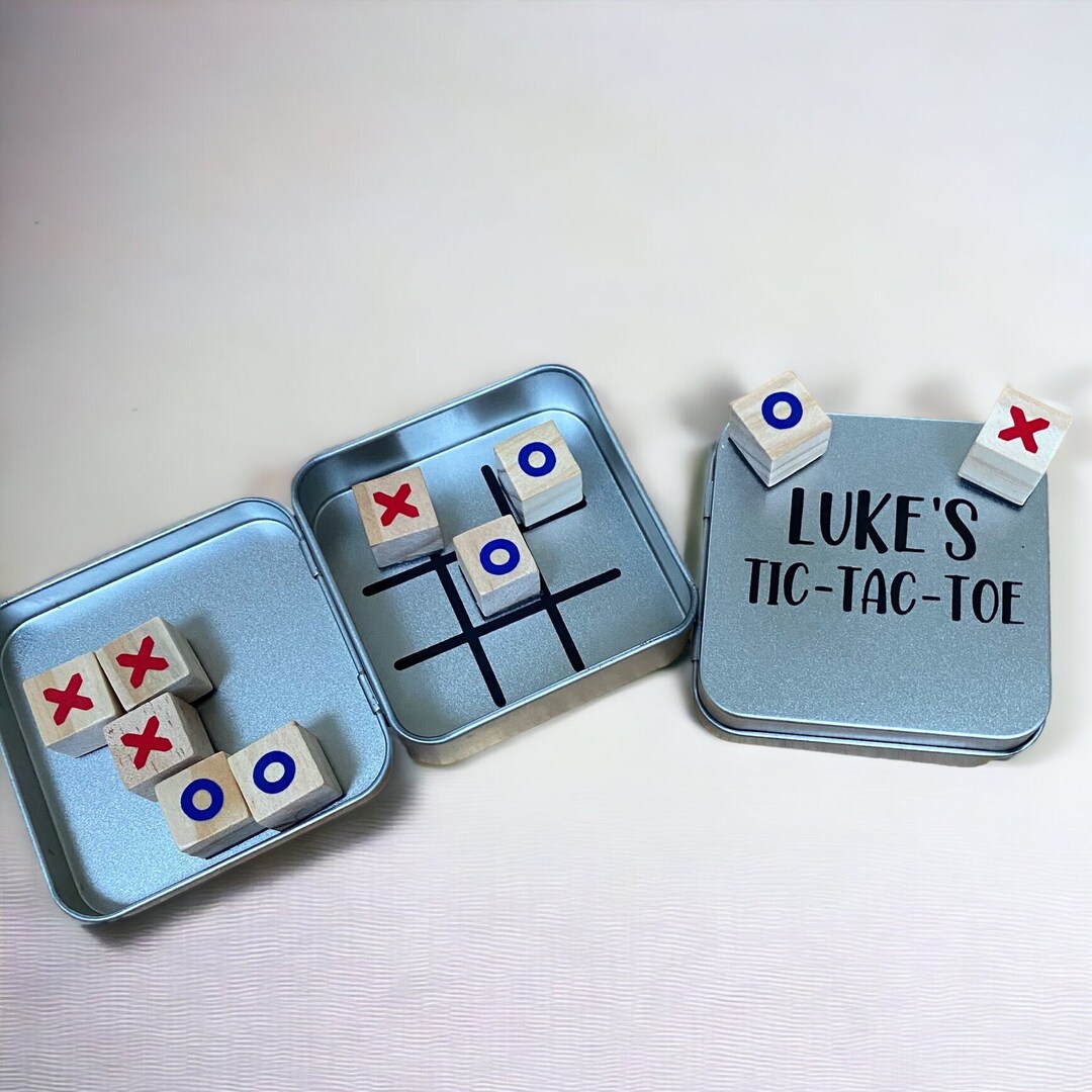 Personalised Travel Size Tic-tac-toe in Support of Cubs Group Perfect ...