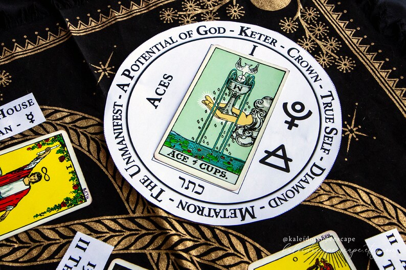 Sephiroth for Tarot Cards - Queen Scale | Instant Download, Digital ...