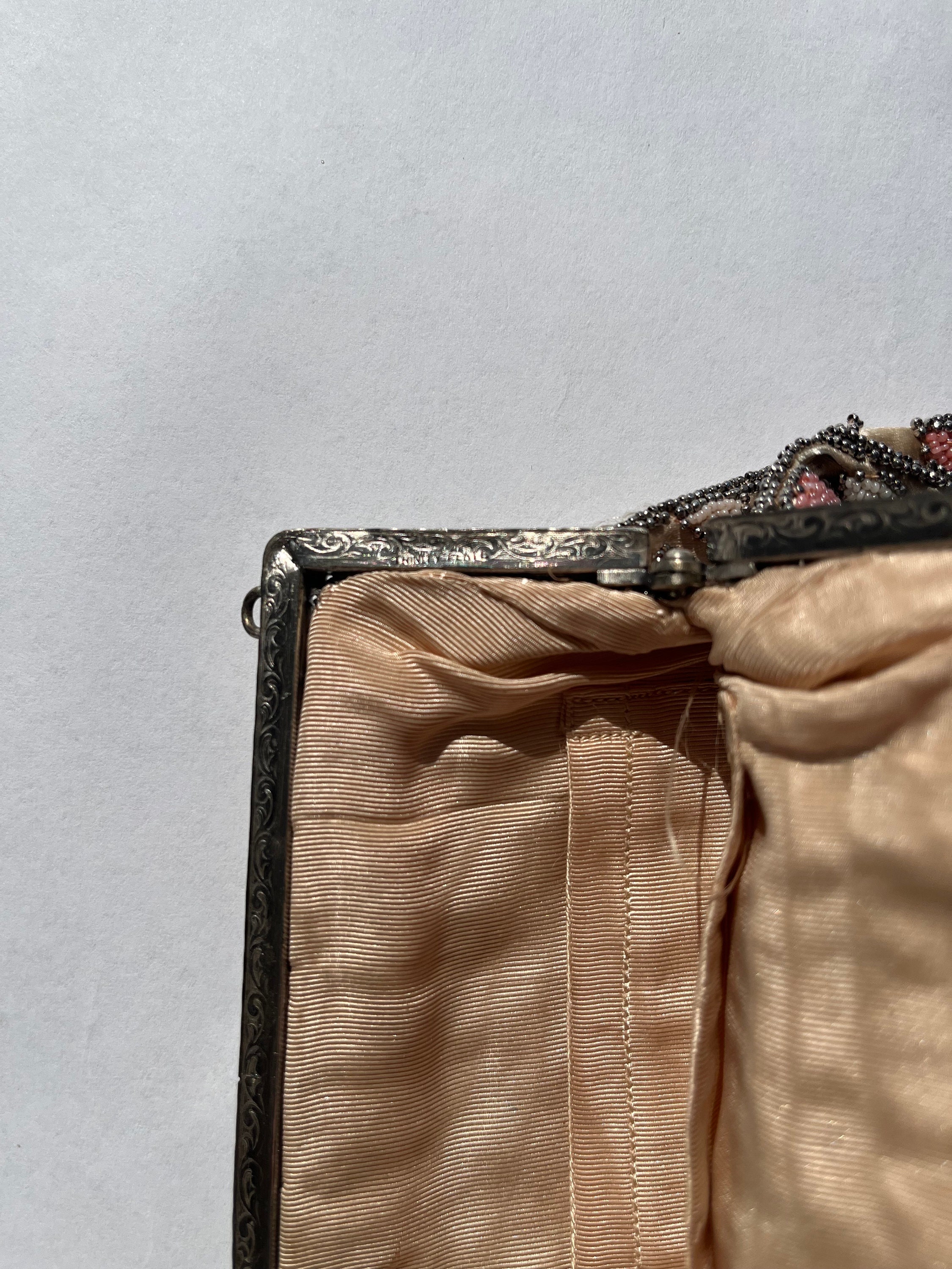 Vintage Trinity Plate 1920s or 1930s Beaded Purse Made in France No ...