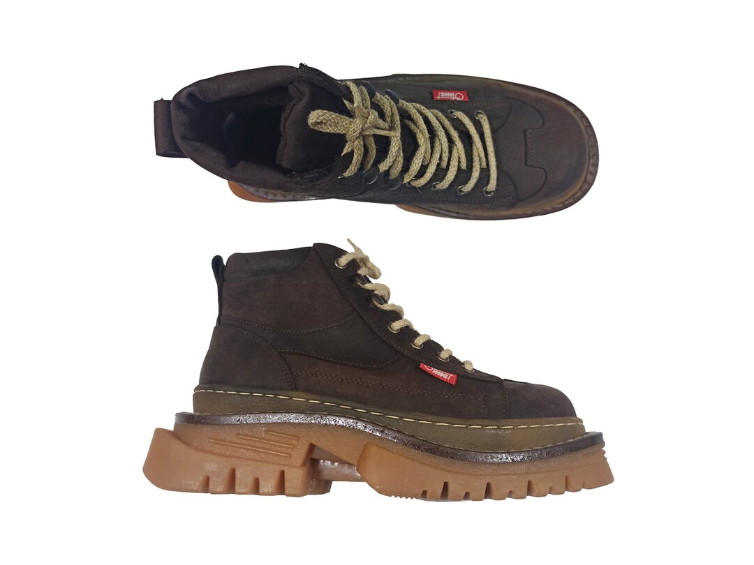 Chunky 1990 Otmęt Platform Oxford Boots | Leather | Sizes 36 Chunky 1990 Otmęt Platform Oxford Boots | Leather | Sizes 36