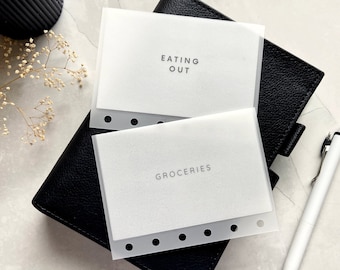 Modern Cash Envelopes Minimal and Aesthetic Budgeting Tools Cash ...