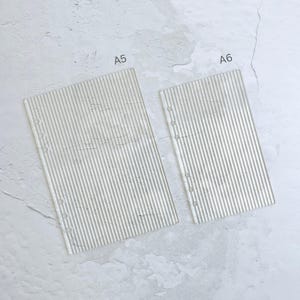 Fluted Acrylic Planner Dashboard: A5/A6 Sizes - Etsy