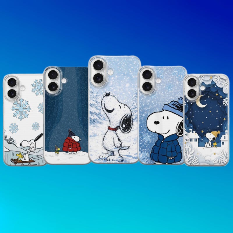 Snoopy Case iPhone Winter - Etsy