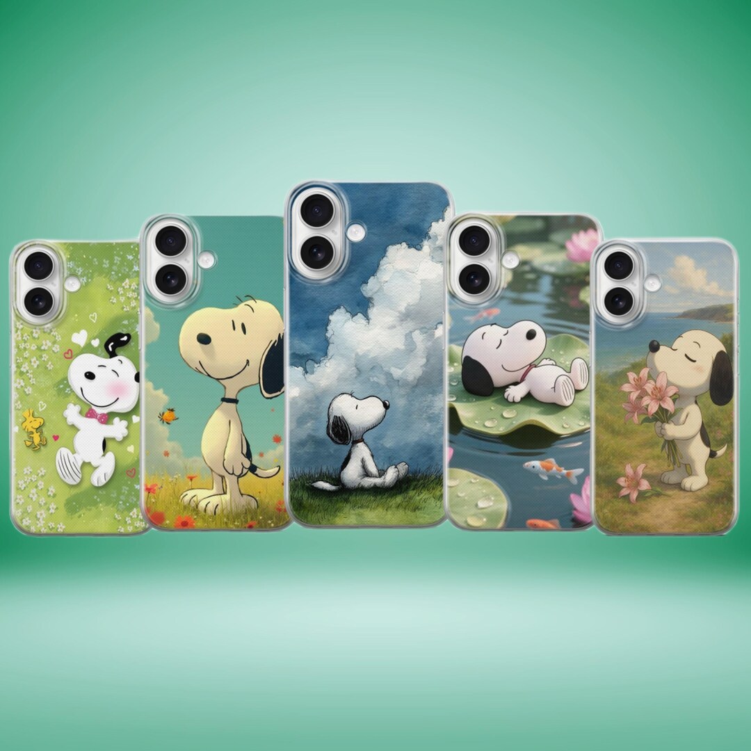 Snoopy Phone Case Woodstock Friends Cute Gift Cover for iPhone 17 Pro ...