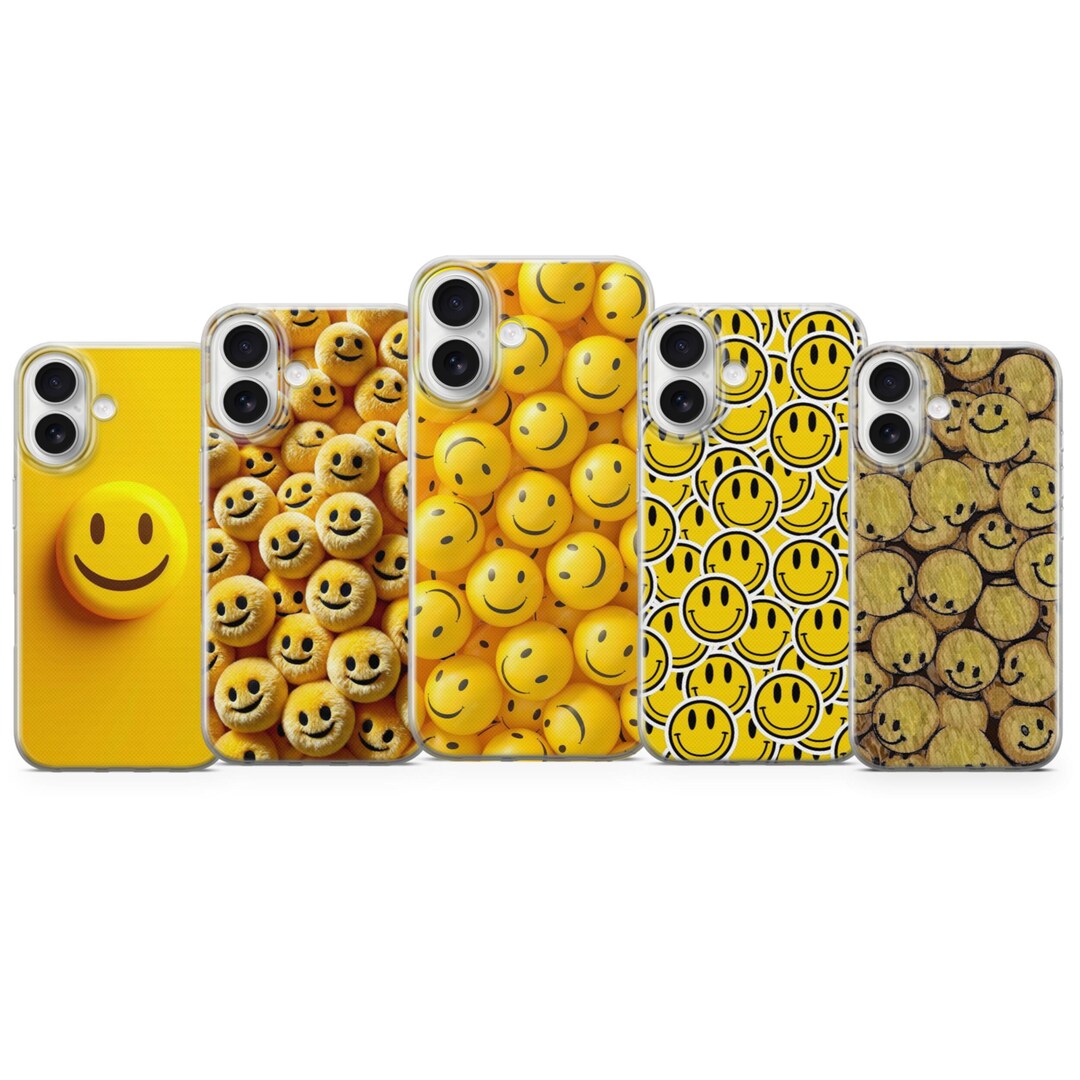 Smiley Phone Case Positive Smiley Face Cover for iPhone 17 Pro Max 16e ...