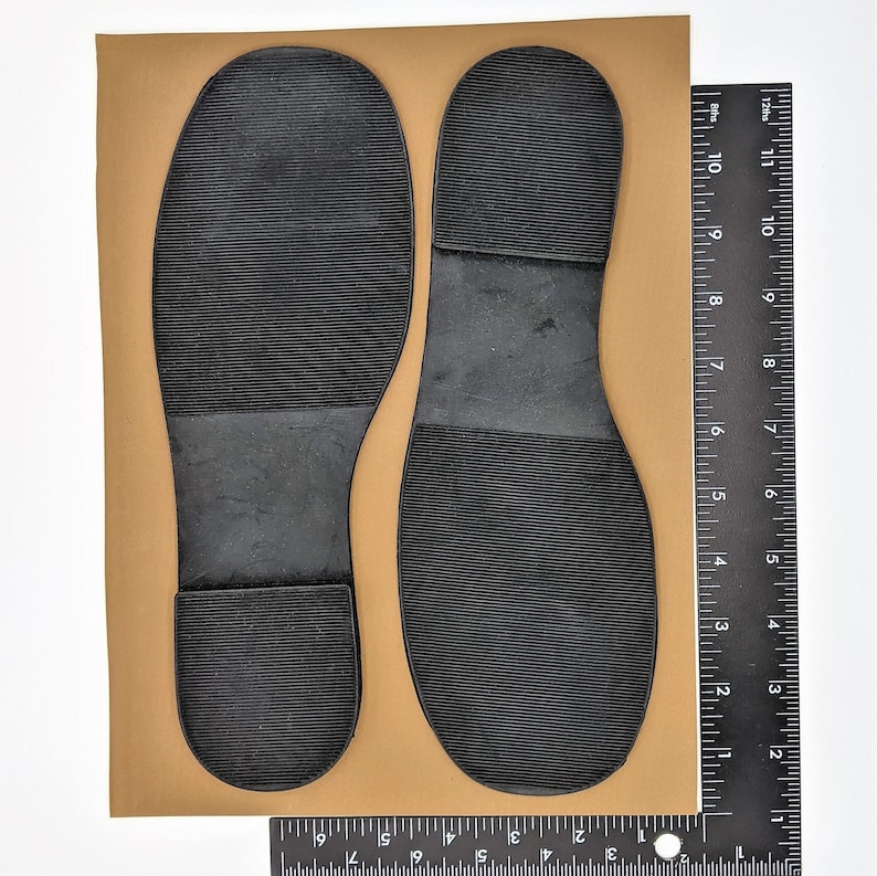 SOLEFLEX Crepe MID-SOLE 3mm / 7 Iron Shoe Repair Mid-sole Panel / 9x12 ...