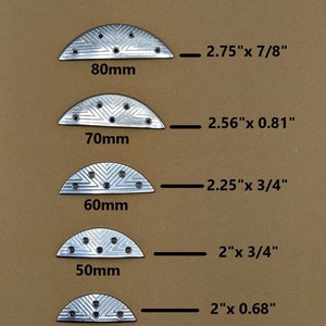 French Lulu METAL TOE TIPS/ 1.5mm/toe Sole Protector/shoe Repair ...